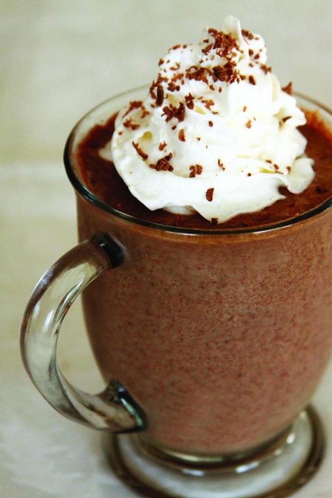 FROZEN HOT CHOCOLATE - magicrecipess